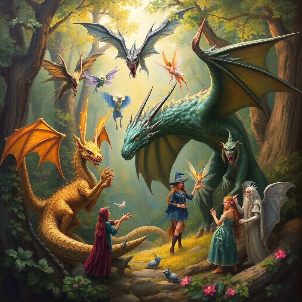 🌟 Unleash Your Imagination with Fascinating Fantasy Creatures! 🐉