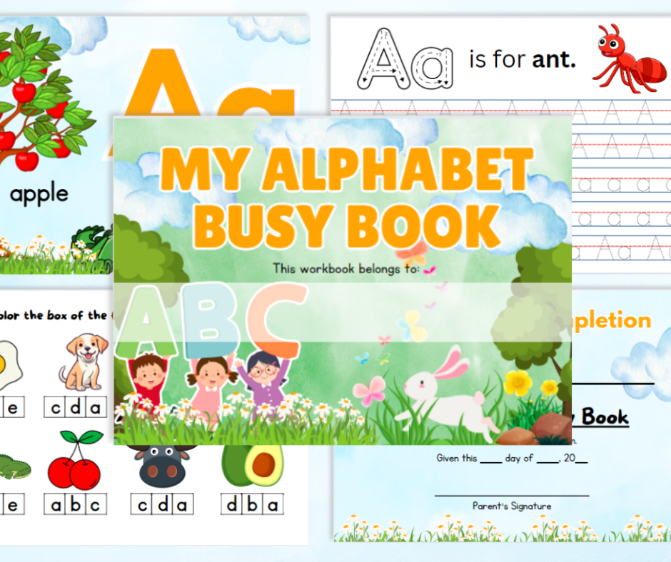 My Alphabet Busy Book
