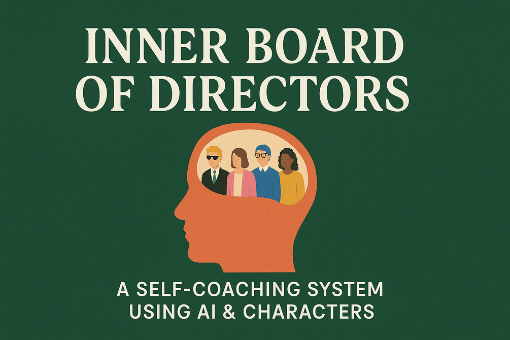 Inner Board of Directors: A Self-Coaching Template for Life Decisions ...