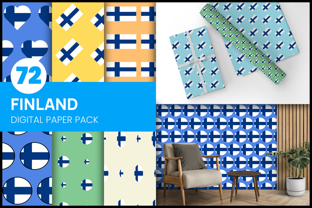 Finland Seamless Patterns