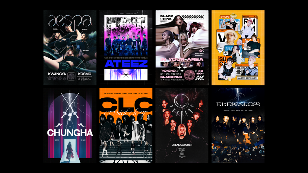 KPOP POSTERS BUNDLE 2021