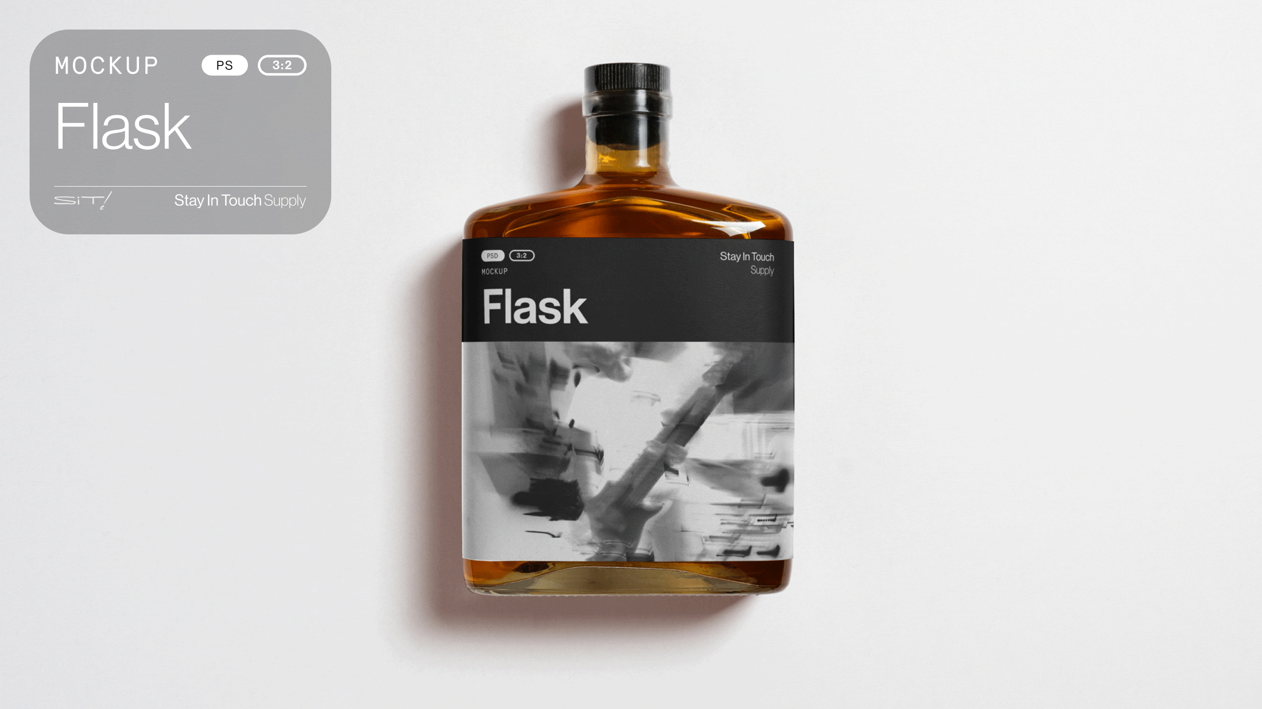 Flask / PSD Mockup 1