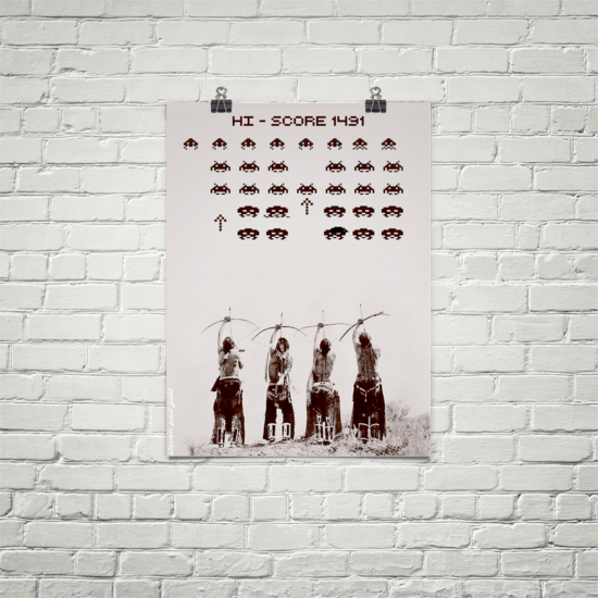 Steven Paul Judd "The Invaders" Poster