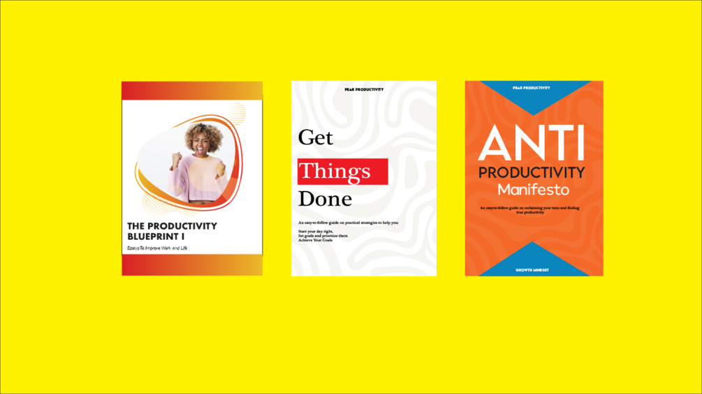 Productivity Ebooks Bundle