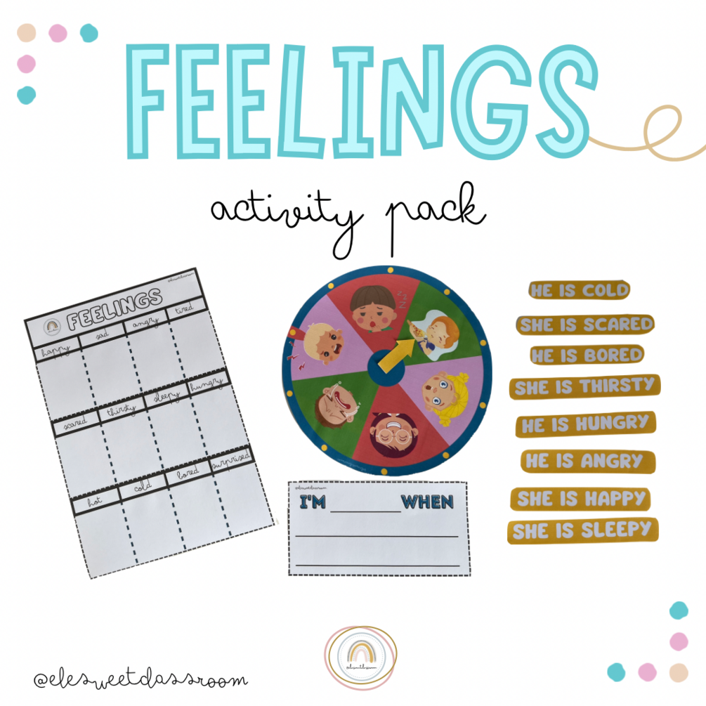 Feelings activity pack