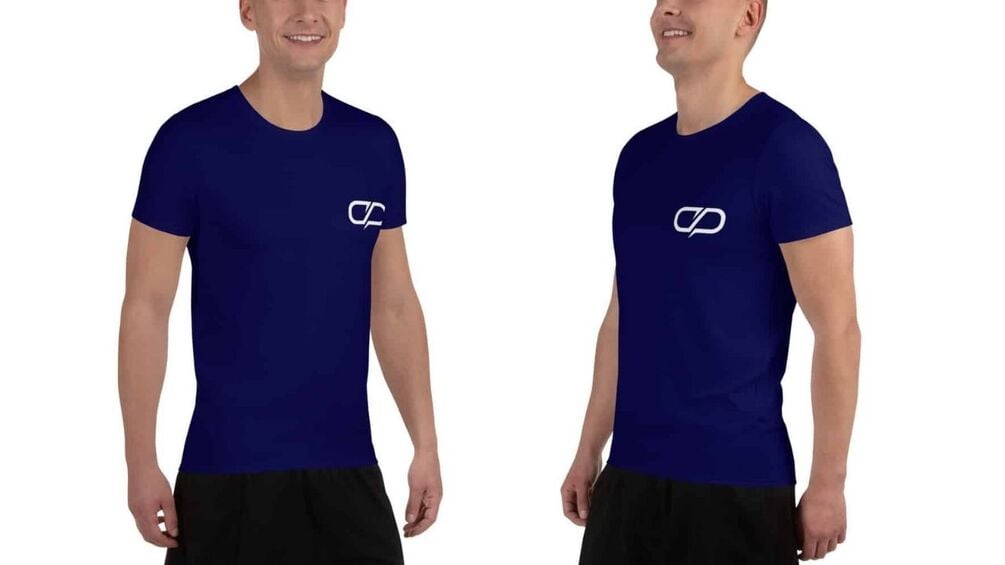 Coach Parry Men's Athletic T-Shirt - Navy