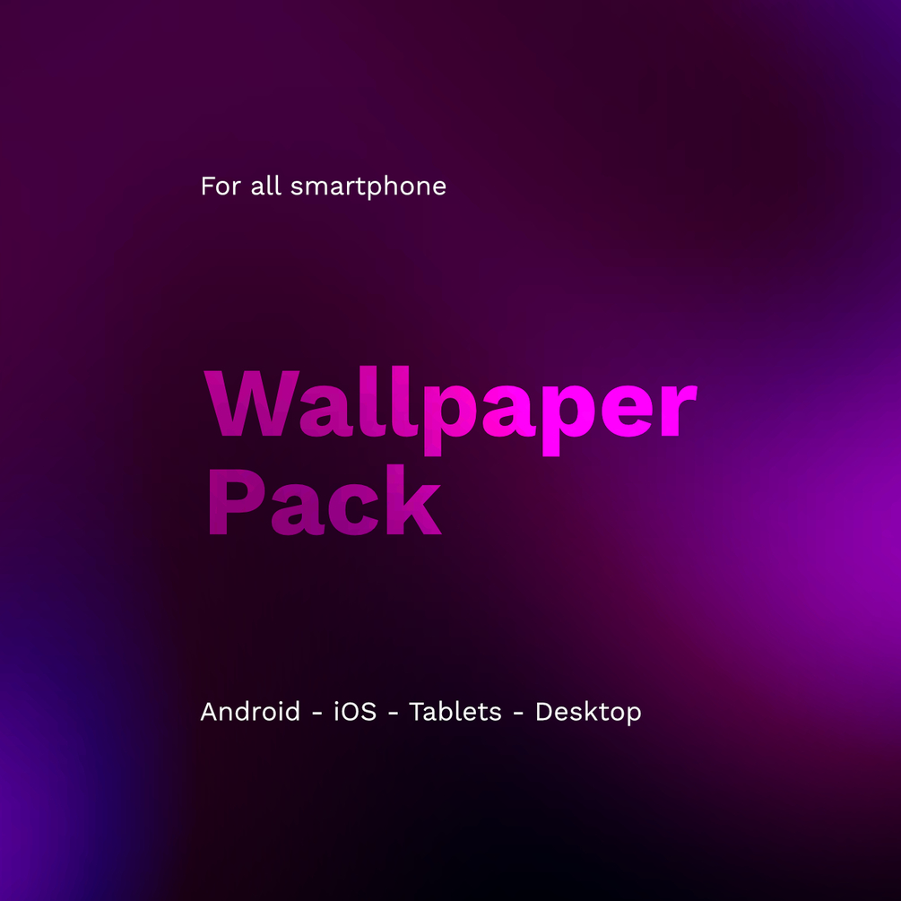 Colorful Purple Phone Wallpaper Pack by Naufal Milan WPG10