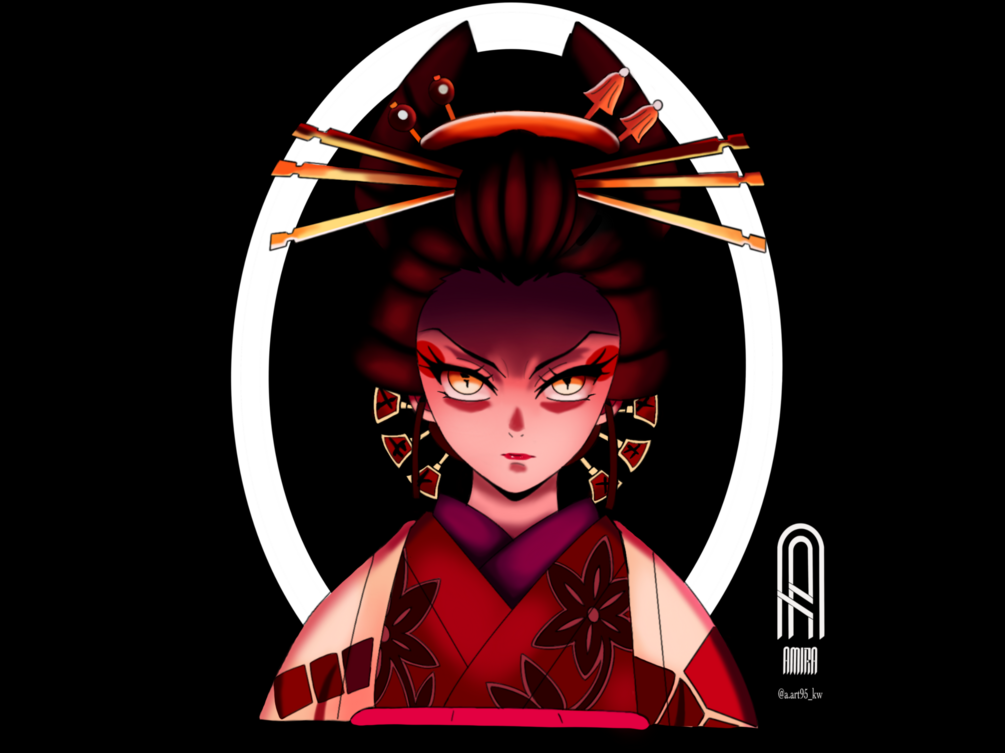 Color page: for upper rank 6 demon