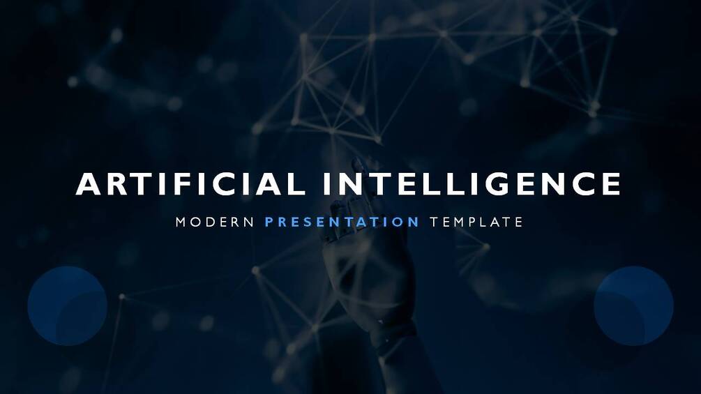 Artificial Intelligence Modern Presentation Template