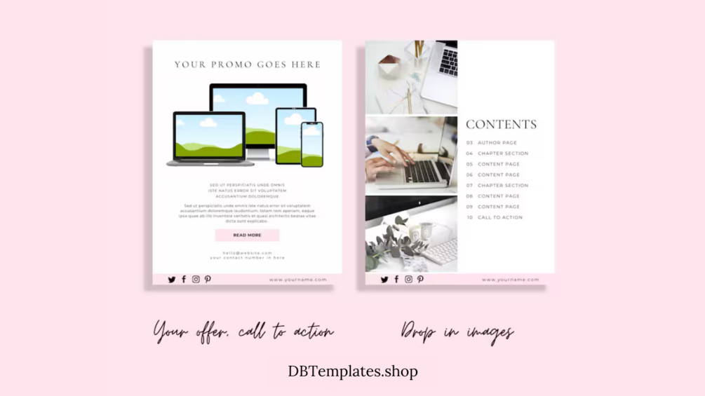 Editable Ebook Template