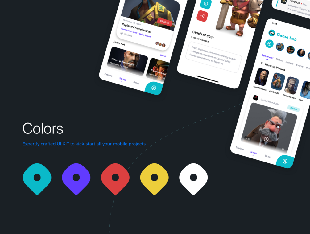 Genesis - Game Store UI Kit