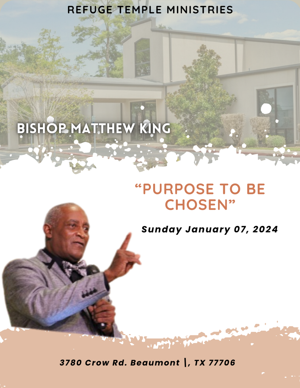 Bishop Matthew King "Purpose to be Chosen"