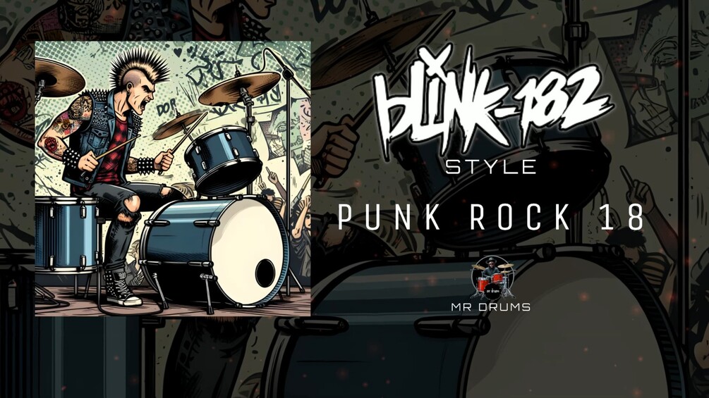 Punk Rock 18 - 164 BPM | Backing Drums