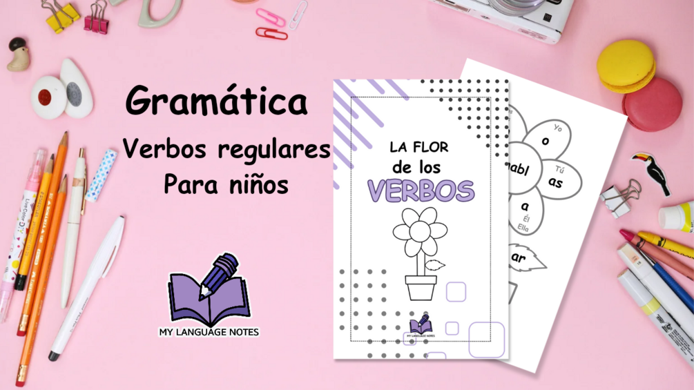 Flor de los verbos regulares