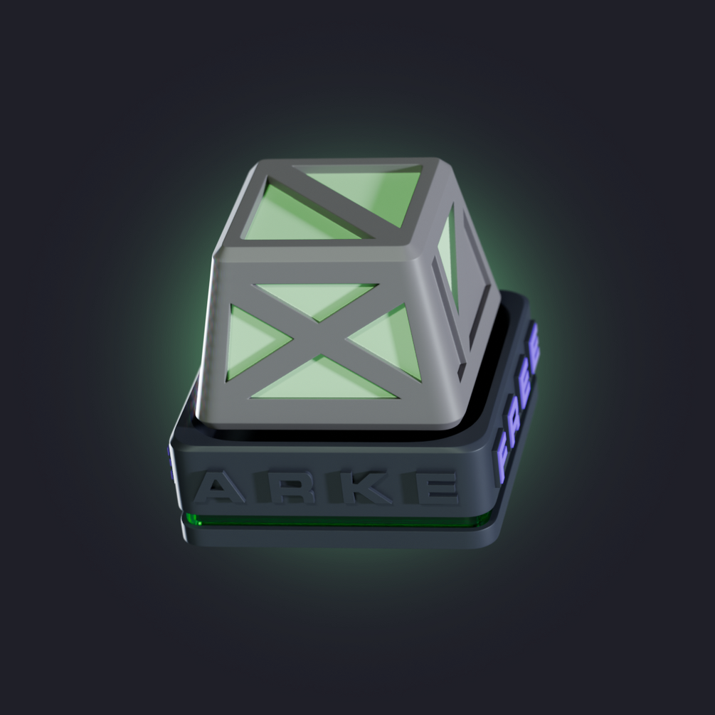 Radianite Crate - Valorant Keycap