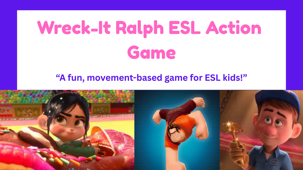 Wreck-It Ralph ESL Action Game – $1