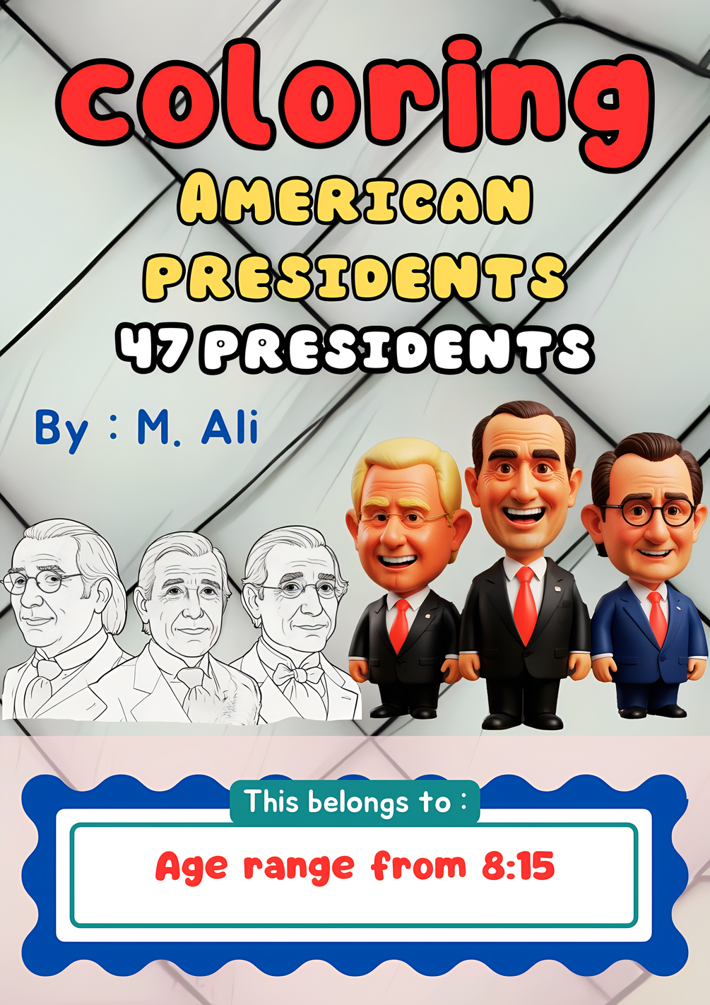 Color and Learn: Presidents of America