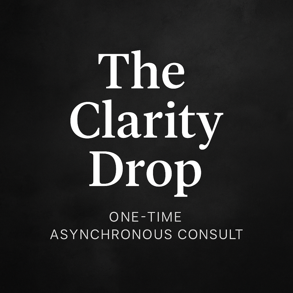 The Clarity Drop