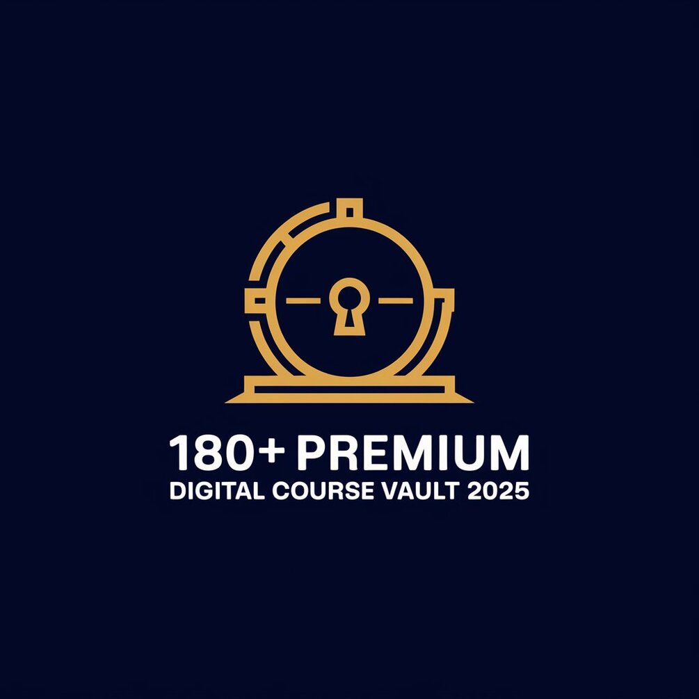 180+ Premium Digital Course Vault 2025
