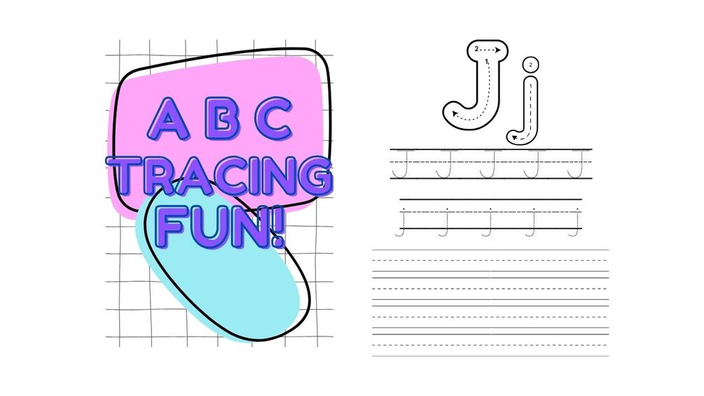 ABC Tracing Fun| Fun Printable Activity