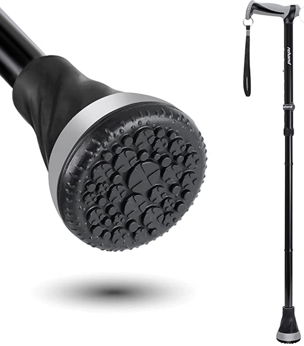 Rehand All Terrain Walking Cane - BLACK