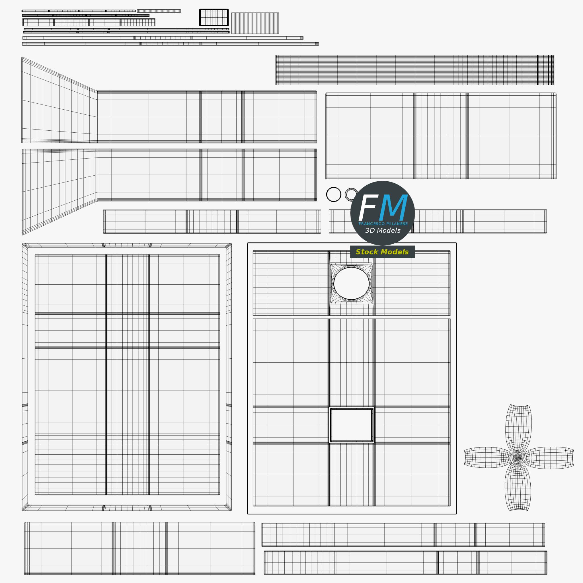 3D MODEL - Intercom microphone