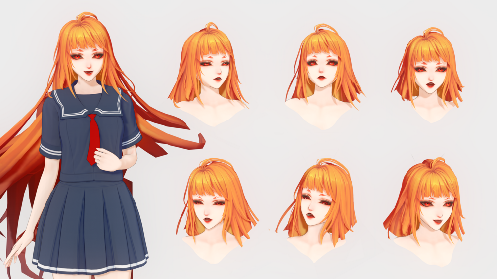 不知火觉醒_koikatsu_Head mod