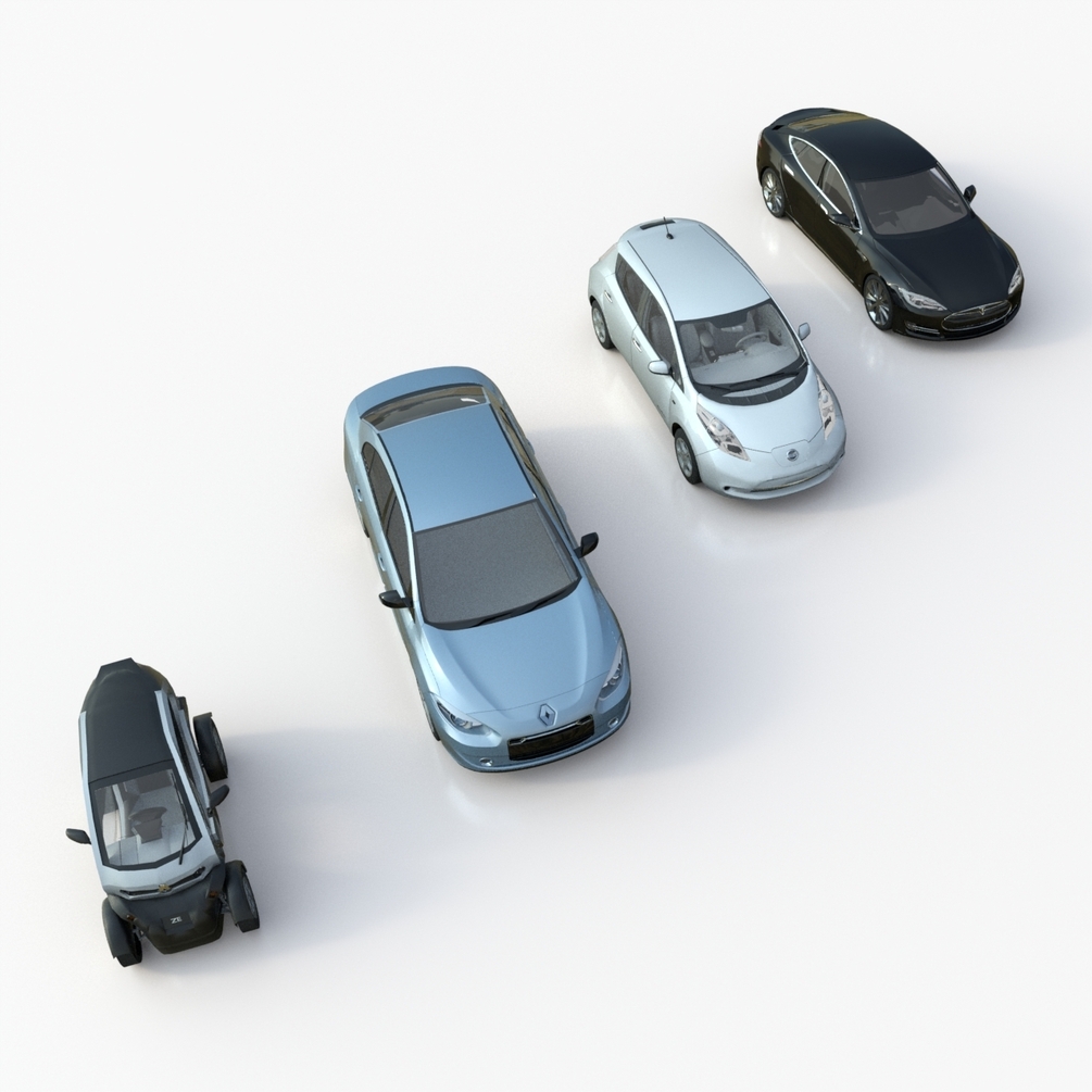 Electric proxy car collection (4 models)