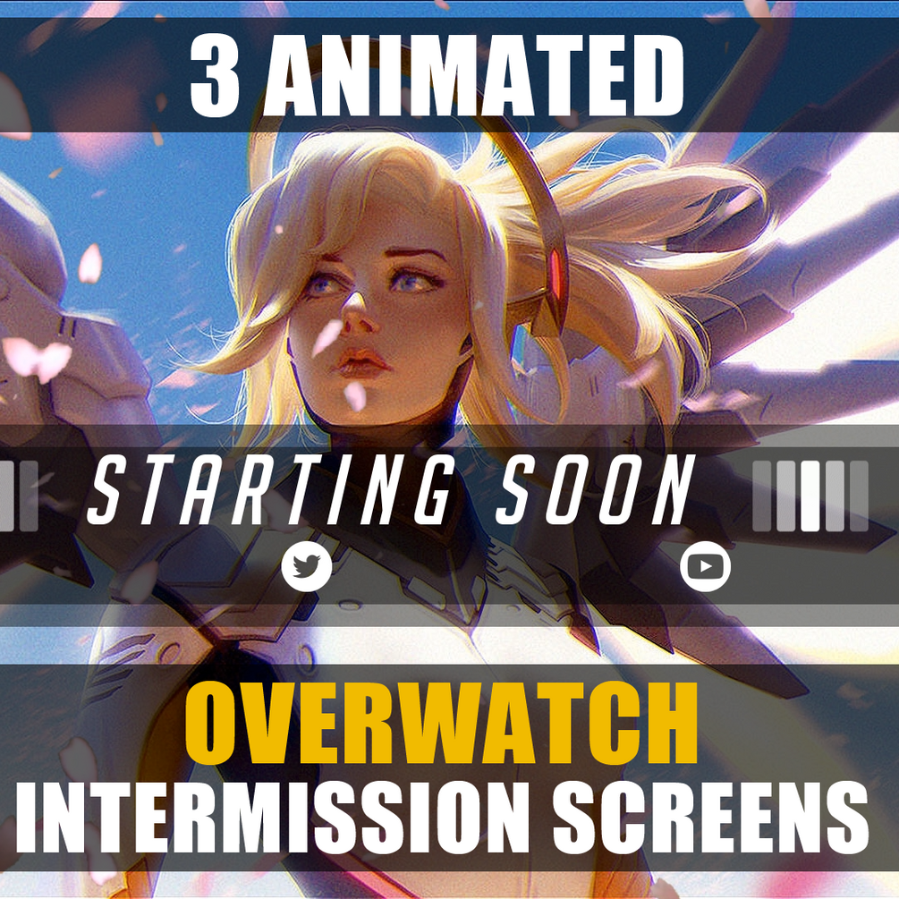 Animated Overwatch intermission screens Overlay