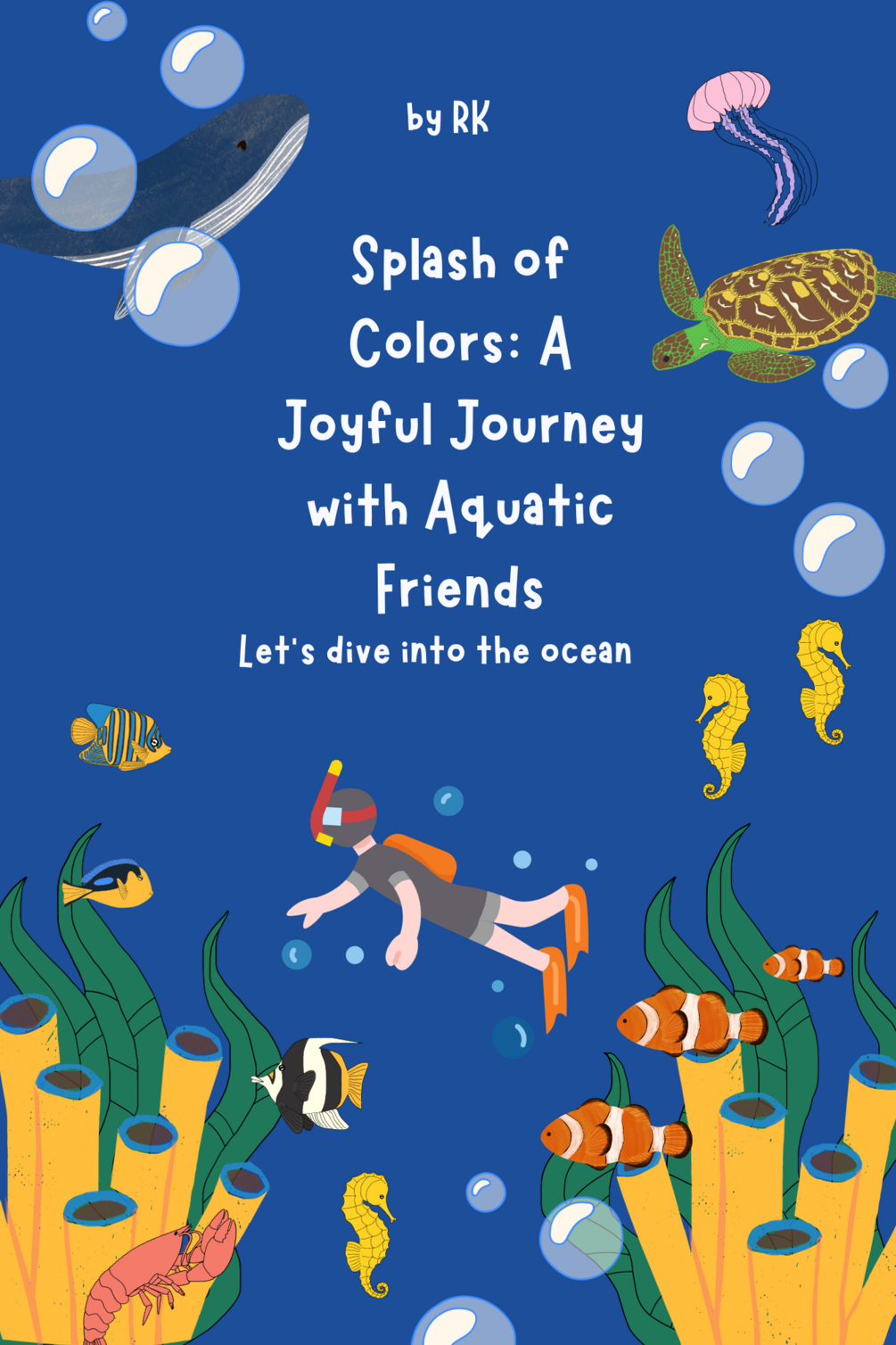 Splash of Colors: A Joyful Journey with Aquatic Friends