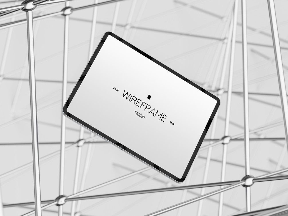 iPad Pro - Wireframe Mockup N3