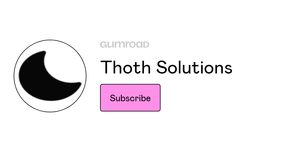 Thoth Solutions