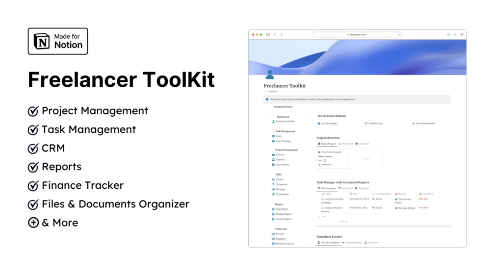 Freelancer Toolkit