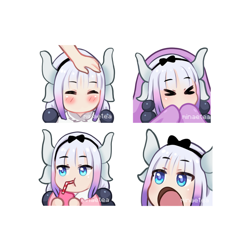 Kanna Twitch/Discord Emotes ♡