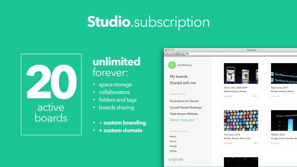 Codesign Io Studio Subscription
