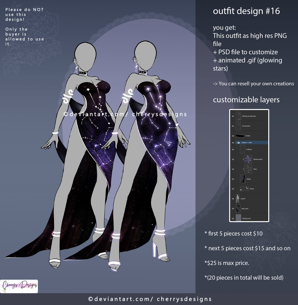 customizable Outfit Design #16