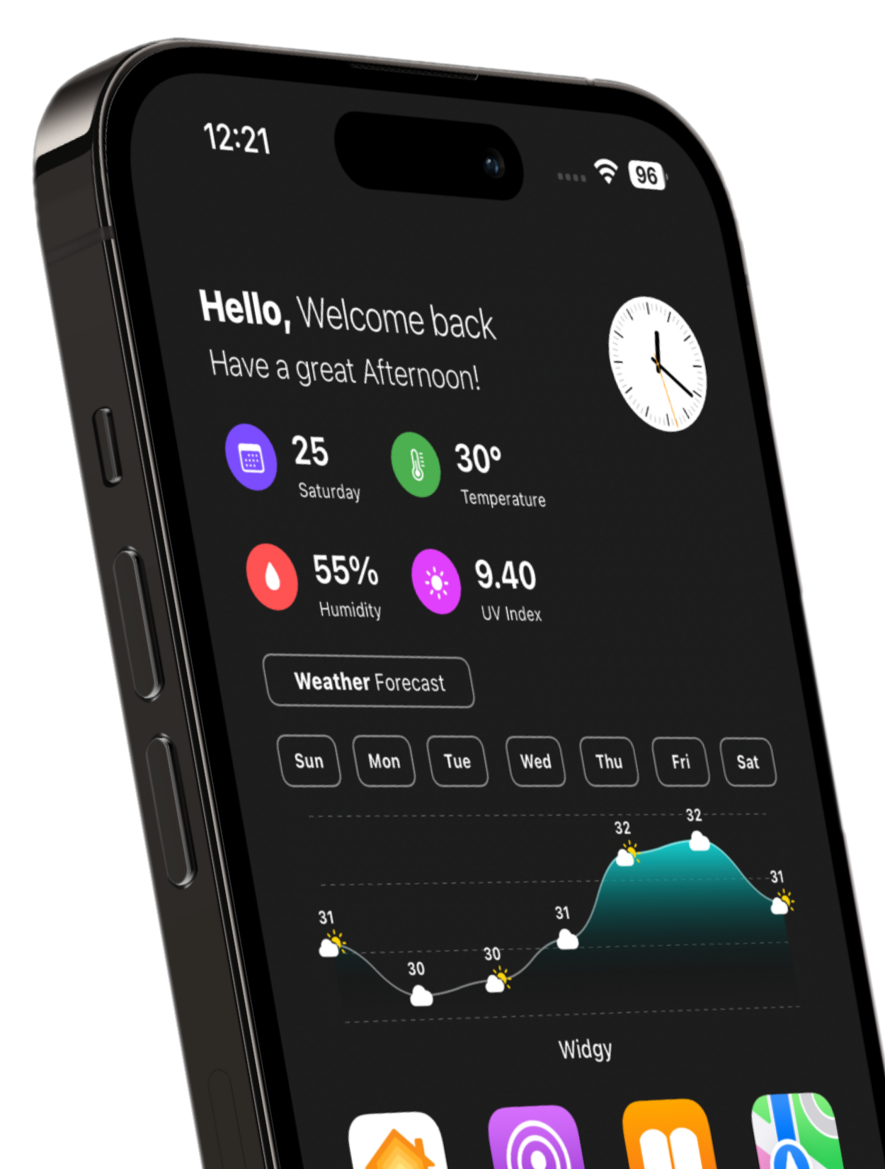 Clean Info widgets for Widgy!