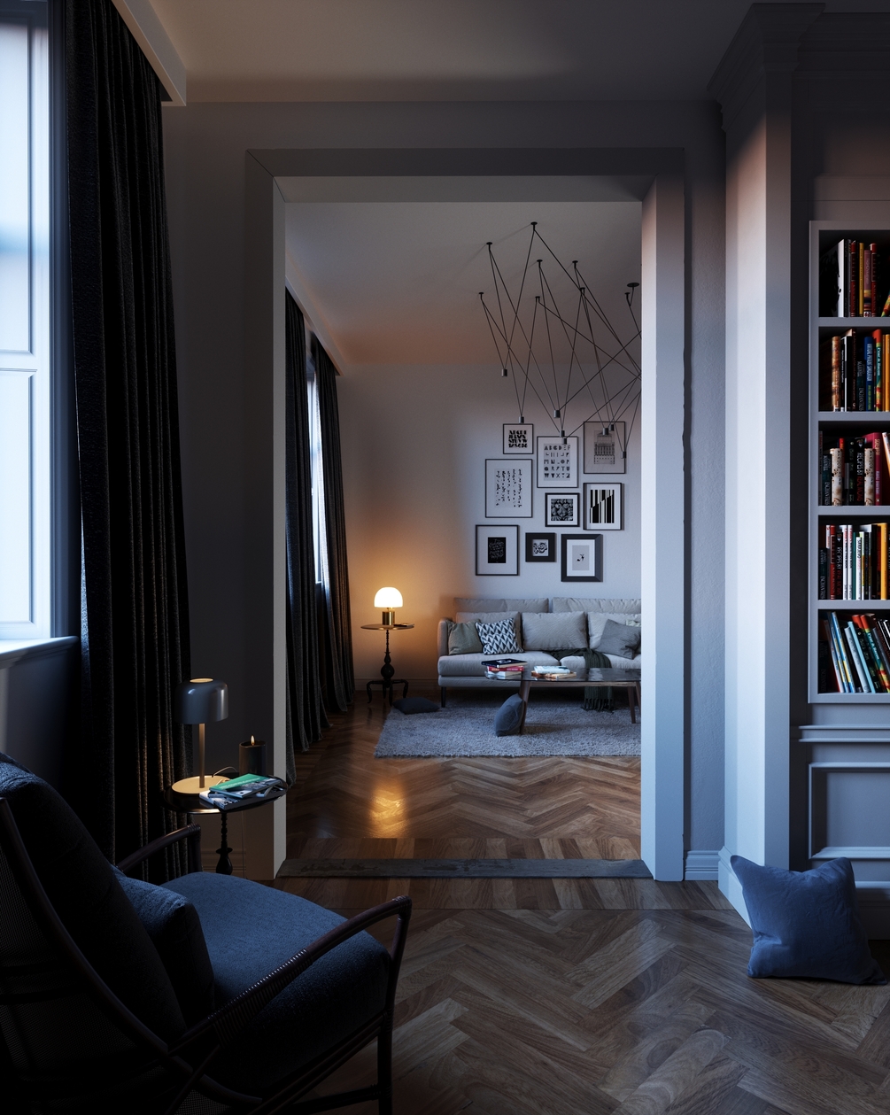 3DS Max Fstorm - Interior Scandinavian