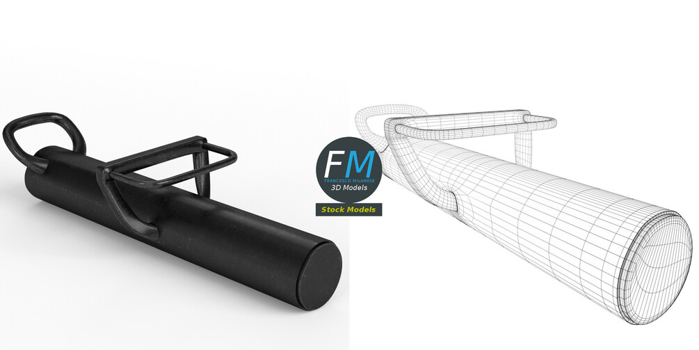 3D MODEL - Enforcer battering ram 1