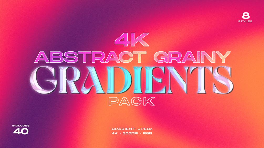 4K Abstract Grainy Gradients Pack