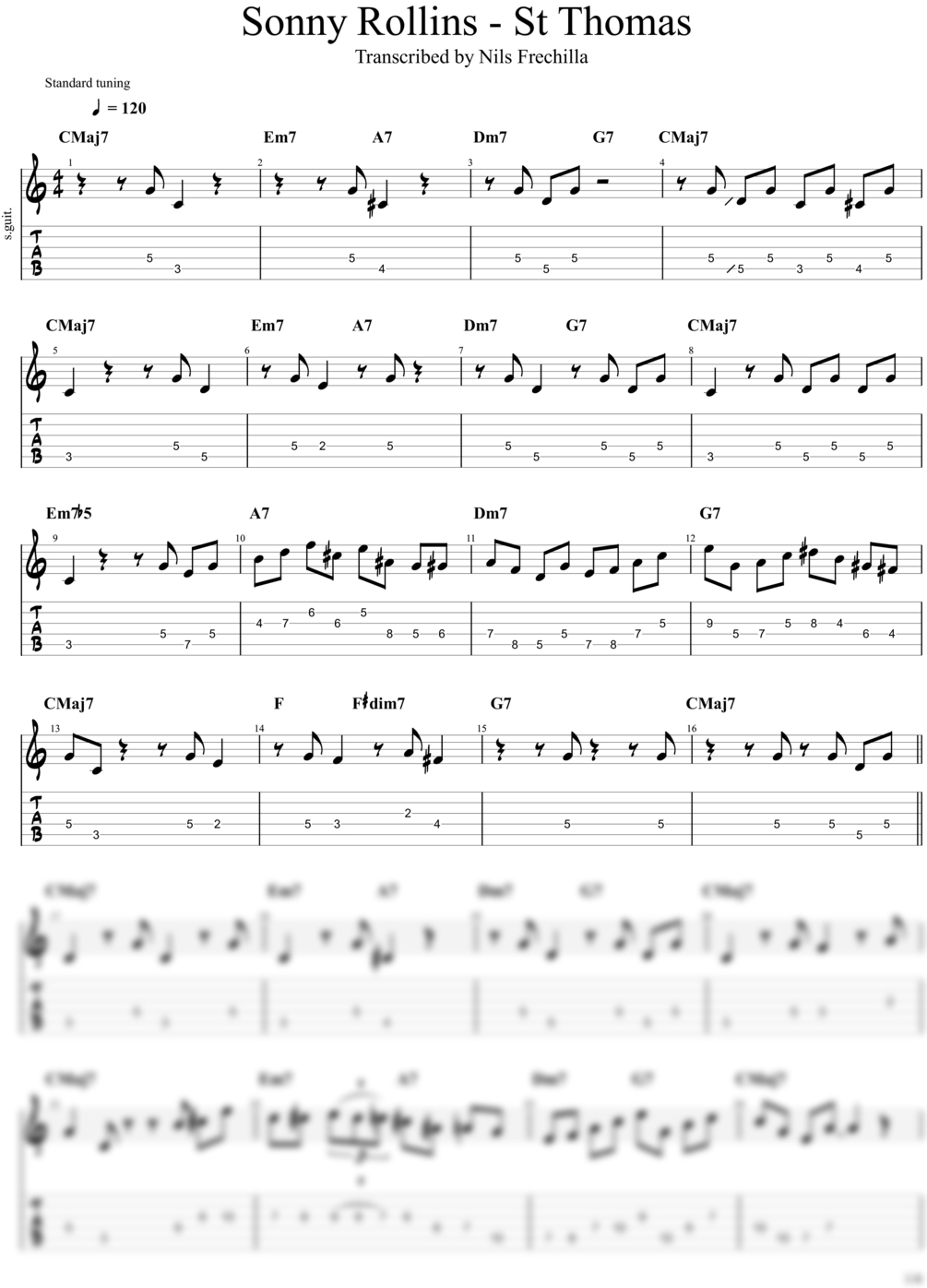 Sonny Rollins - St Thomas