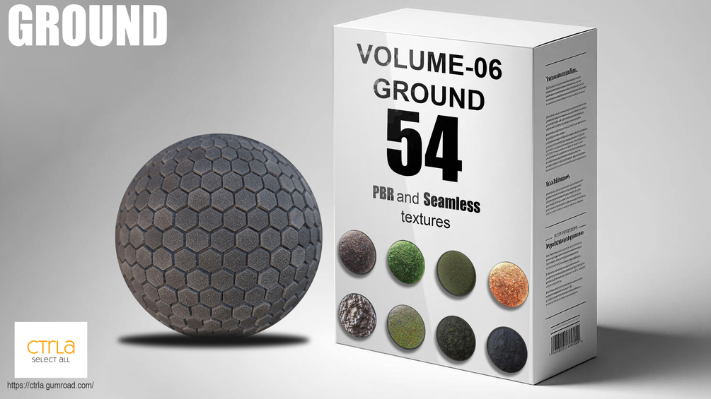 Ground Vol-06 PBR Materials Pack