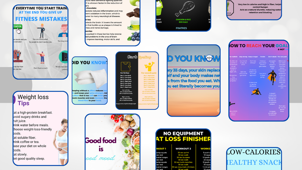 1500+ Health & Business Infographic Post Templates (Editable in Canva)
