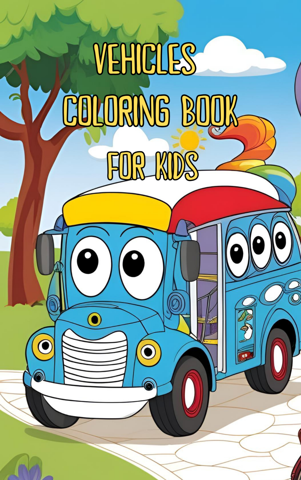 24 Cars Coloring Pages for Kids – Printable Car Coloring Book | Fun ...