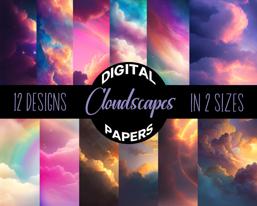 Cloudscapes Digital Papers
