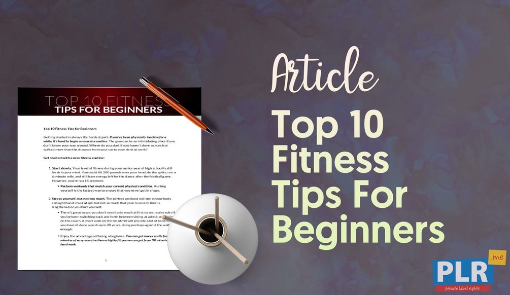 Top 10 Fitness Tips For Beginners