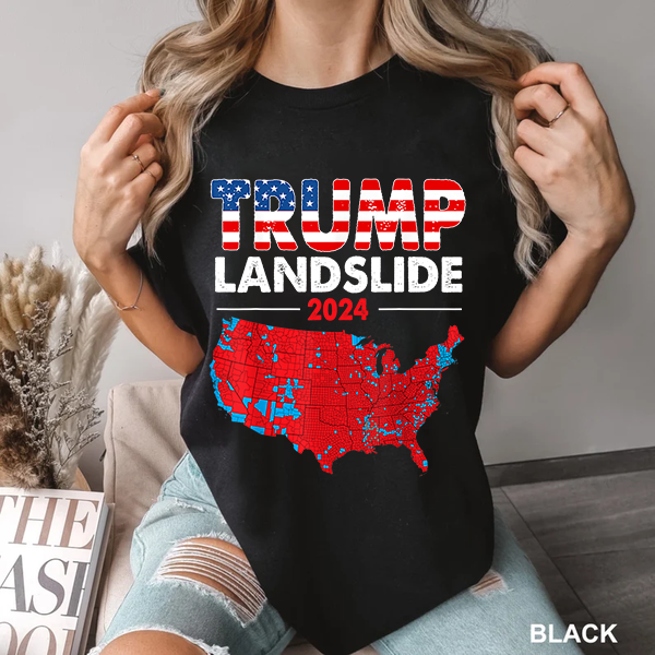 2024 Electoral Map Trump Landslide Red Election Map