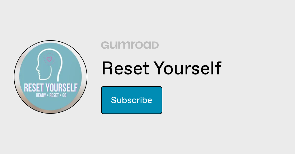Reset Yourself
