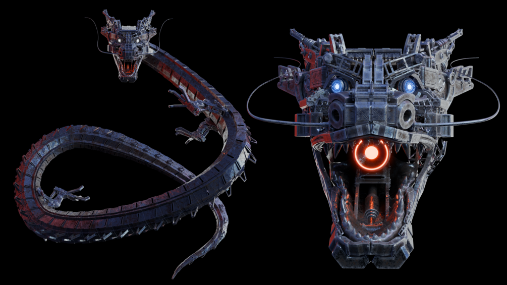 Cyborg Dragon (Ryu)