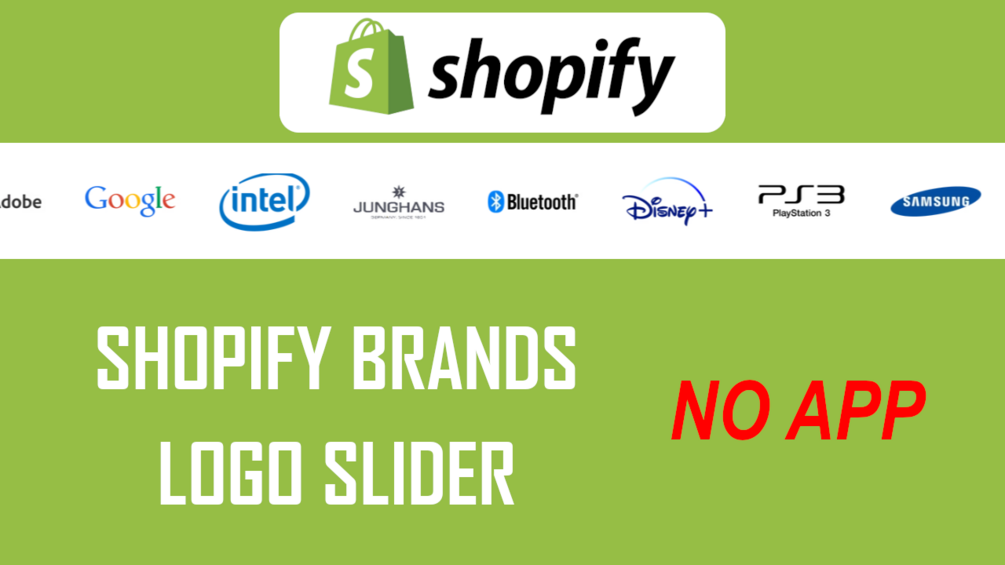 A Brands Logo Slider for Your Shopify Store No App - Pro Version